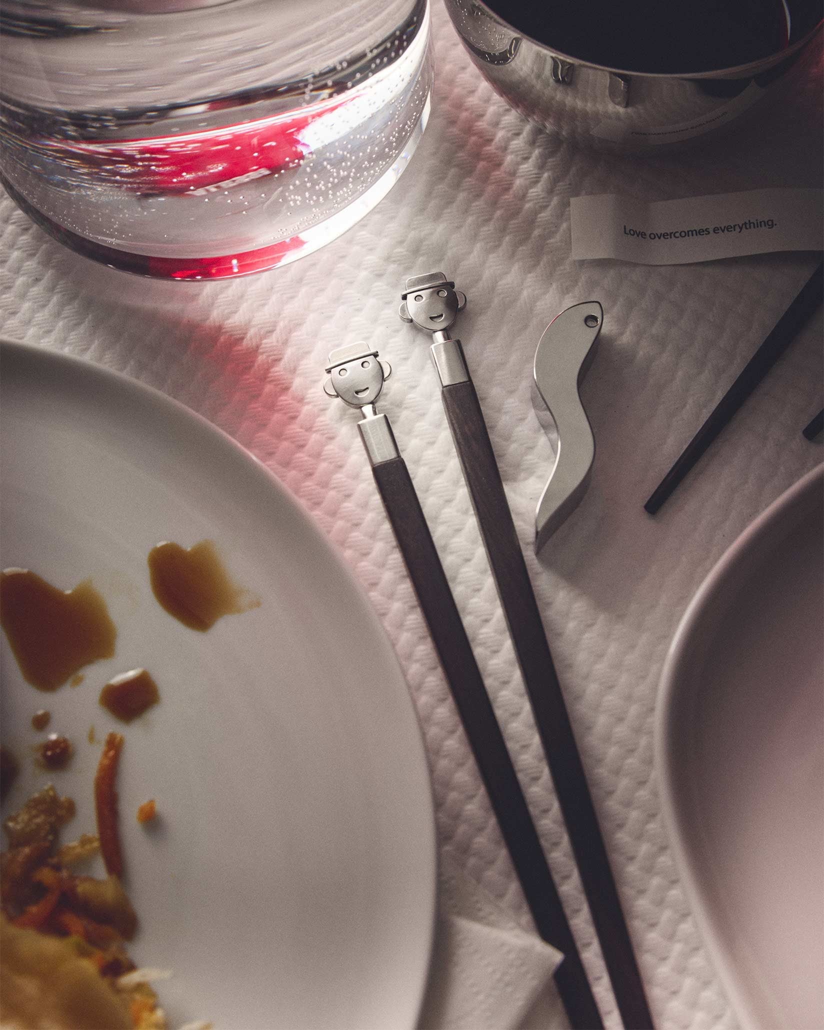 Alessandro Stick: Set of Two Chopsticks By Mendini | Alessi