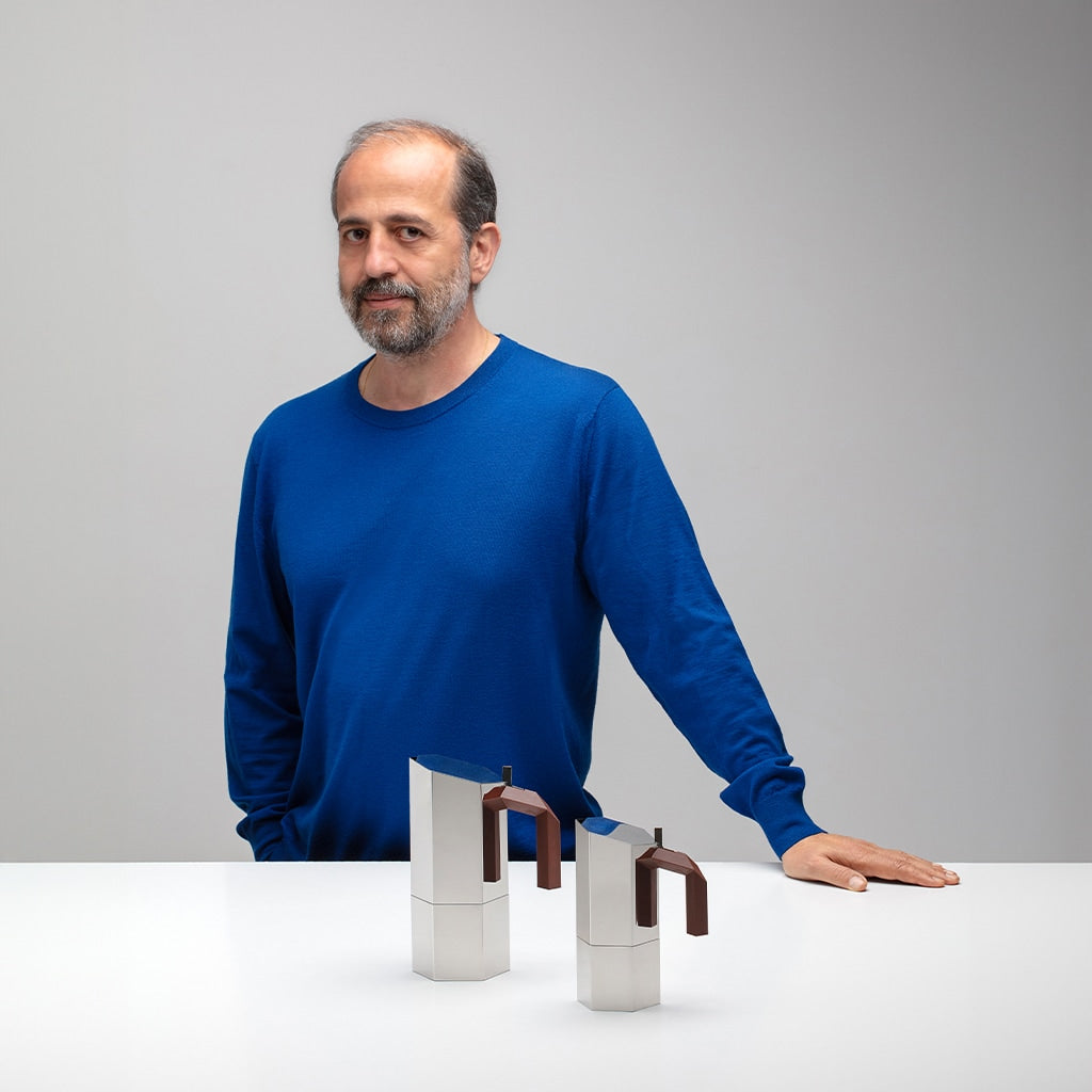 Rocc: Container with lid by Michael Anastassiades - Large | Alessi
