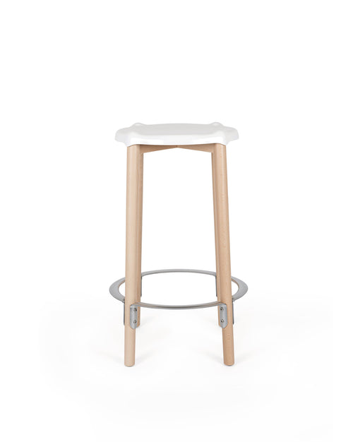 Poêle Collection - Monoshell chair with armrests | Alessi
